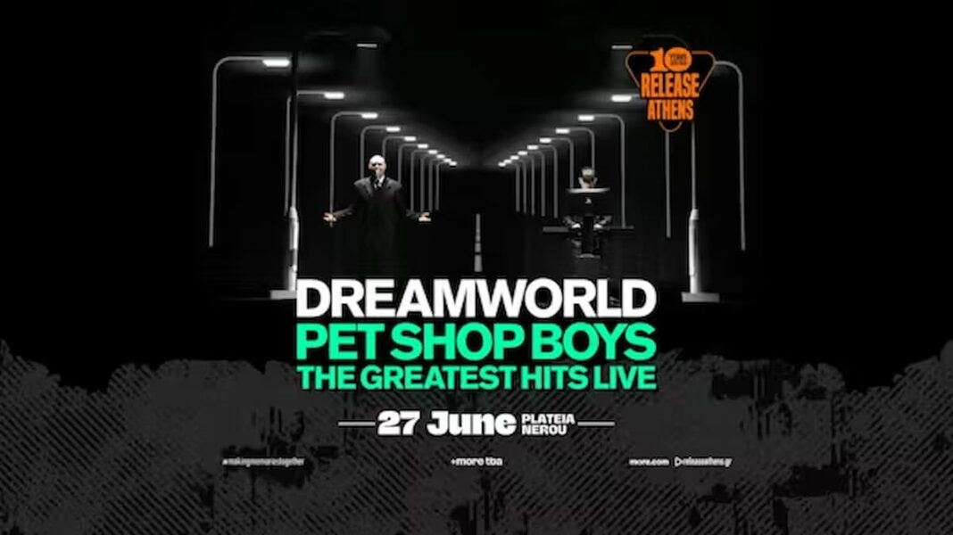 Οι Pet Shop Boys στο Release Athens 2026: Επιστροφή στην Πλατεία Νερού
